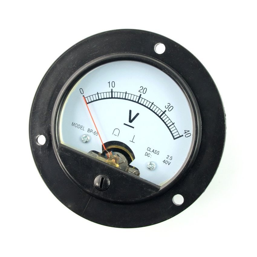 Analogt voltmeter - måler likespenning opp til 40V DC