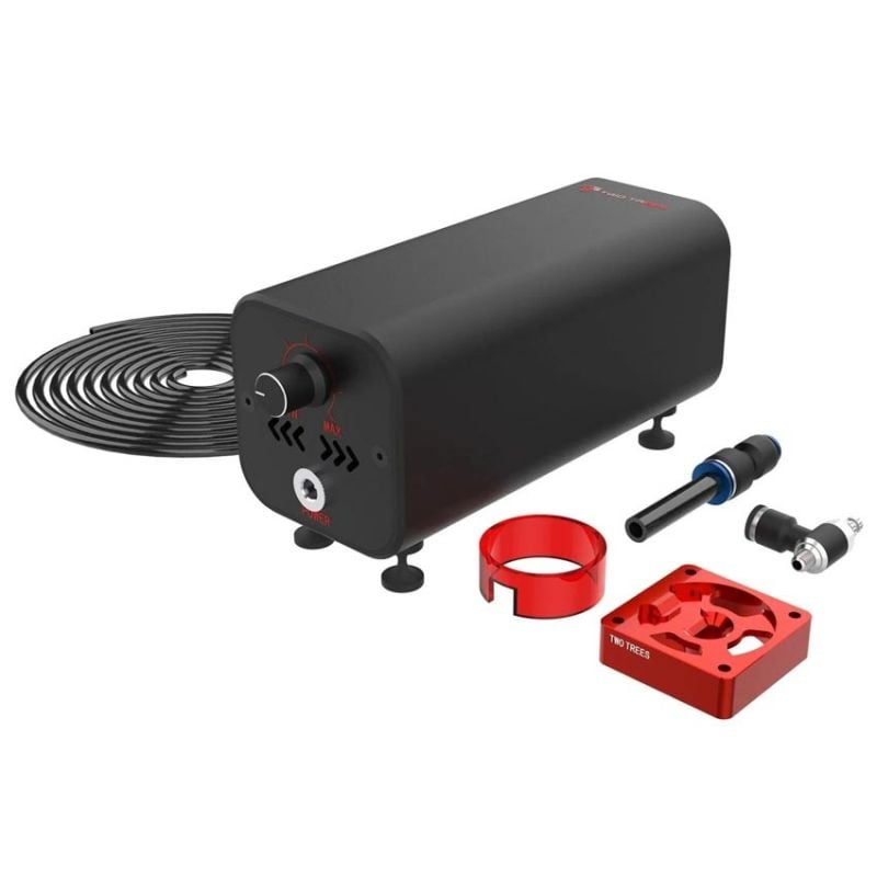 TT-X1 luftpumpe – air assist til TTS Pro og TS2 graveringsmaskiner